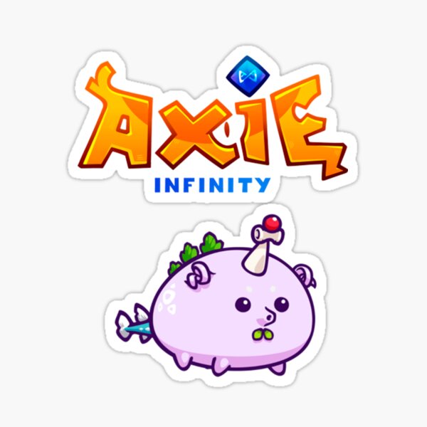 "Axie Infinity Game" Sticker for Sale by VirginiaChong | Redbubble