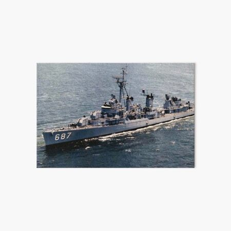 "USS UHLMANN (DD-687) SHIP'S STORE" Art Board Print for Sale by ...
