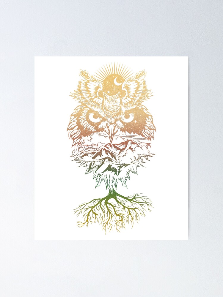 "Cottagecore Aesthetic Owl - Forestcore " Poster by TheMaesthetics ...