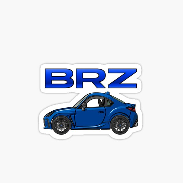 "Chibi BRZ (2nd Gen)" Sticker for Sale by Kantaim | Redbubble