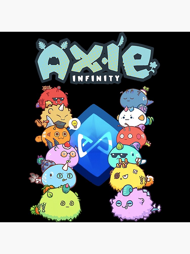 Póster «Axie Infinity NFT Tendencia Axie Infinity Personajes Crypto» de ...