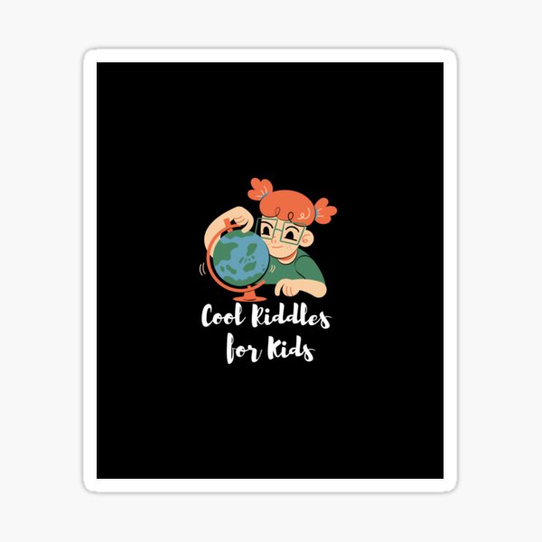 "Cool Riddles for Kids 2" Sticker for Sale by GlobalHunt | Redbubble