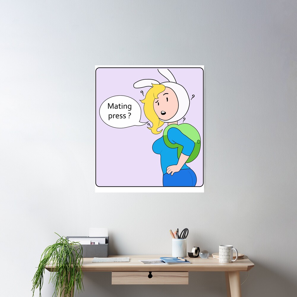 "Mating press" Poster for Sale by sidali720 | Redbubble