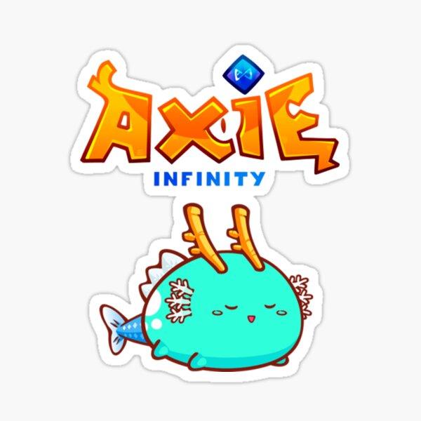 "Axie Infinity Game" Sticker for Sale by VirginiaChong | Redbubble