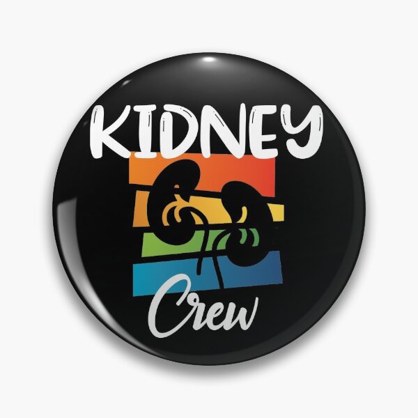 "Kidney Crew Dialysis Nurse Nephrology Kidney Squad Souvenirs" Pin for ...