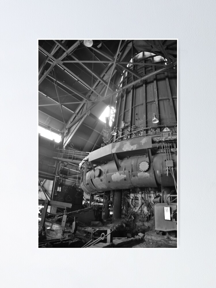 "Blast Furnace" Poster for Sale by searchlight | Redbubble