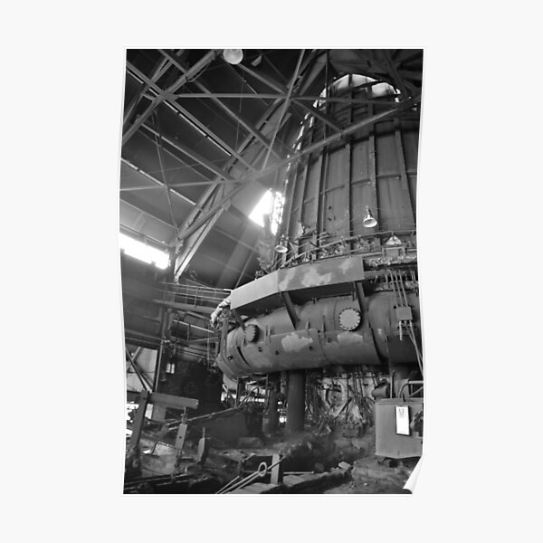 "Blast Furnace" Poster for Sale by searchlight | Redbubble