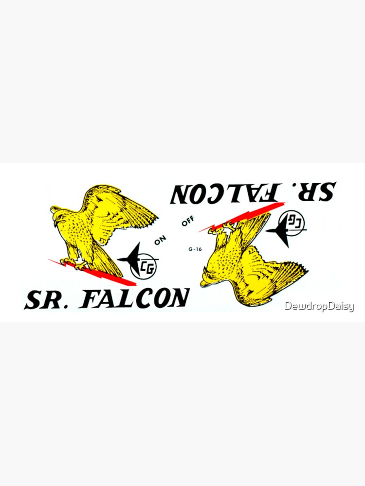 "SR Falcon Vintage RC Airplane Decal" Sticker for Sale by DewdropDaisy ...