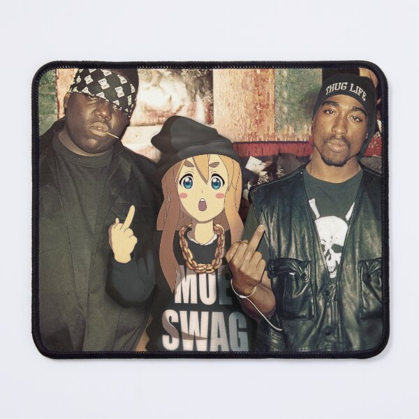 "Moe Swag with my homies" Mouse Pad for Sale by Gangstas with Waifus ...