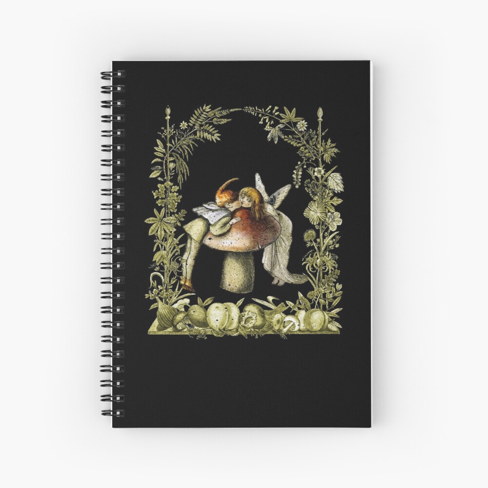 "Fairycore Cottagecore Fairy Core Gift For Forest Couple" Spiral ...