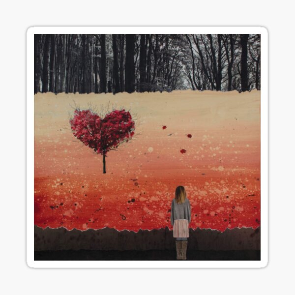 "Fall In Love" Sticker for Sale by dollsschyna | Redbubble