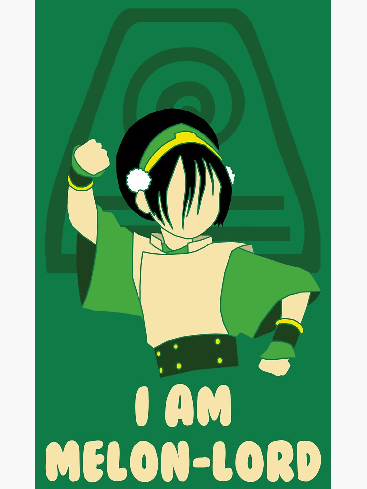 "Melon Lord" Sticker for Sale by burcutaskin | Redbubble