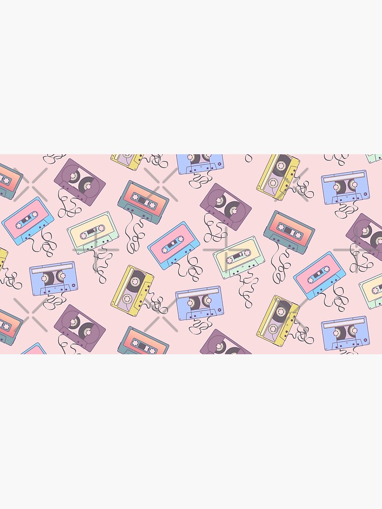 "Cassette Pattern" Mouse Pad for Sale by Feroniae | Redbubble