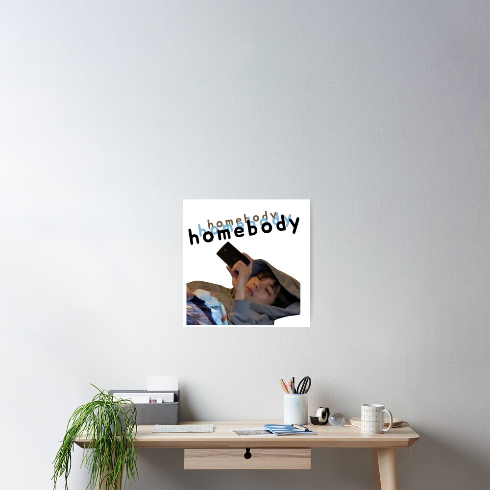 "Taehyung Homebody Meme" Poster for Sale by satoujk | Redbubble