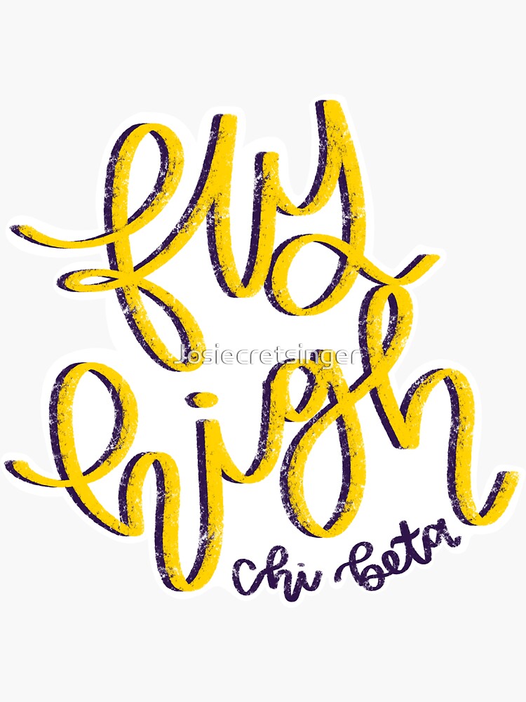 "Fly High" Sticker for Sale by Josiecretsinger | Redbubble