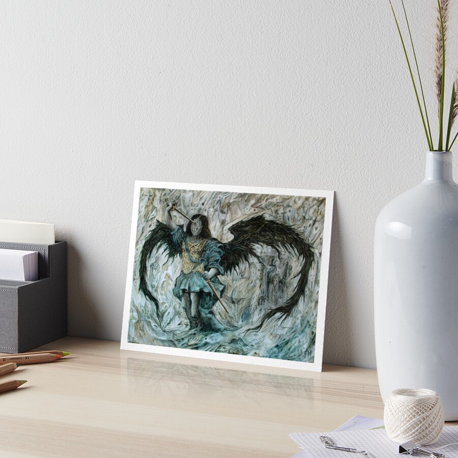 "Wrought - Oil Painting by Frank Heiler" Art Board Print for Sale by ...