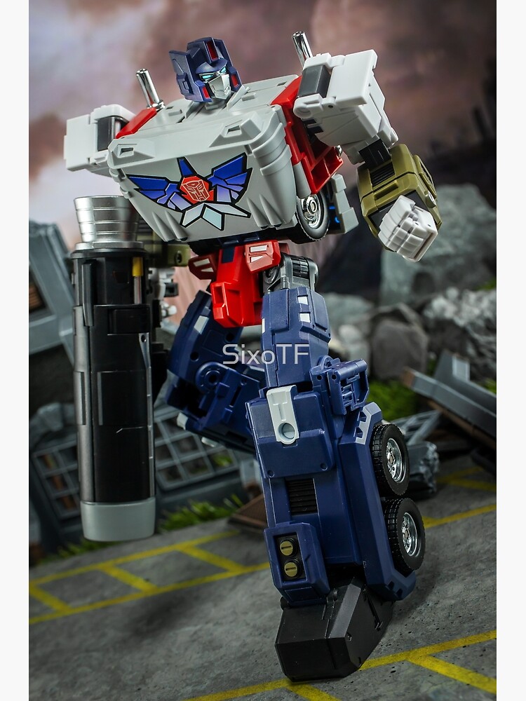 "Transformers Optimus Prime (Machine Wars)" Poster for Sale by SixoTF ...