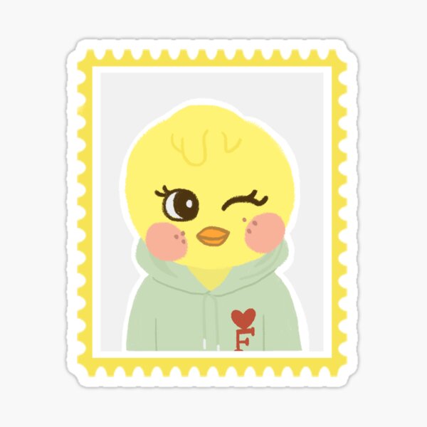 "Stray Kids SKZOO Bbokari Felix Stamp" Sticker for Sale by yoonqs ...