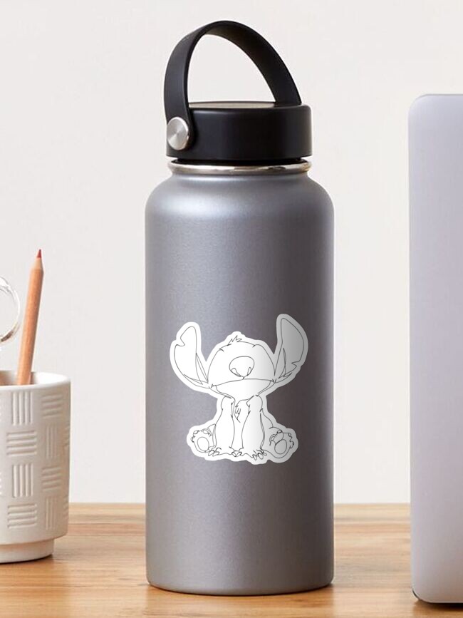 "Stitch One Line Art" Sticker for Sale by Illustrayte | Redbubble