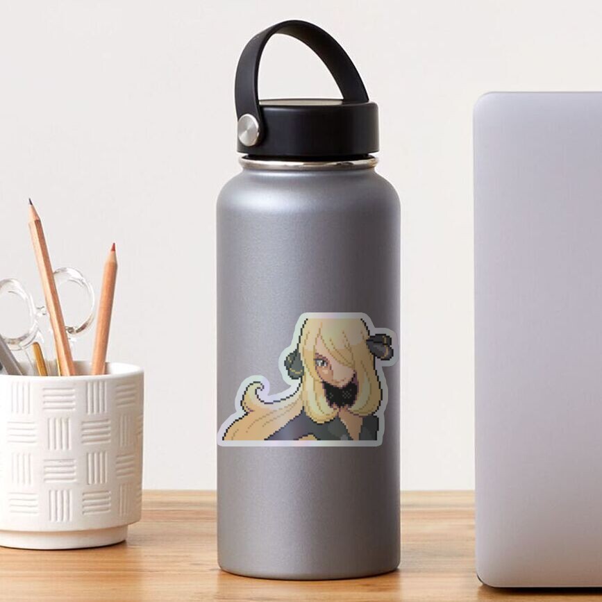 "Cynthia VS Sprite" Sticker for Sale by rachxt | Redbubble
