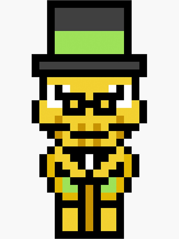 "8-bit Original Art Tortimer" Sticker for Sale by Robogamer | Redbubble