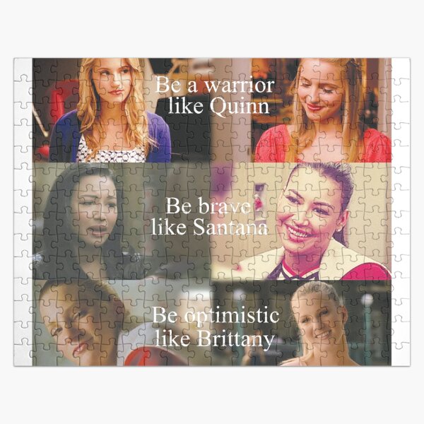 "Glee The Unholy Trinity" Jigsaw Puzzle for Sale by Megan8210 | Redbubble