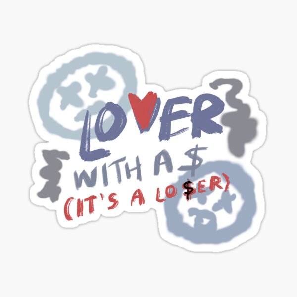 "TXT Loser=Lover Lyric" Sticker for Sale by hugbeom | Redbubble