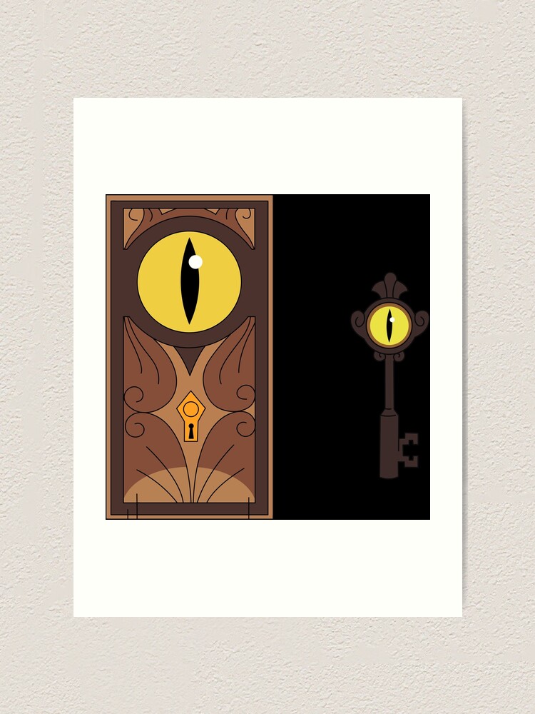 "The portal and the key The owl House" Art Print by Migi-Desu | Redbubble