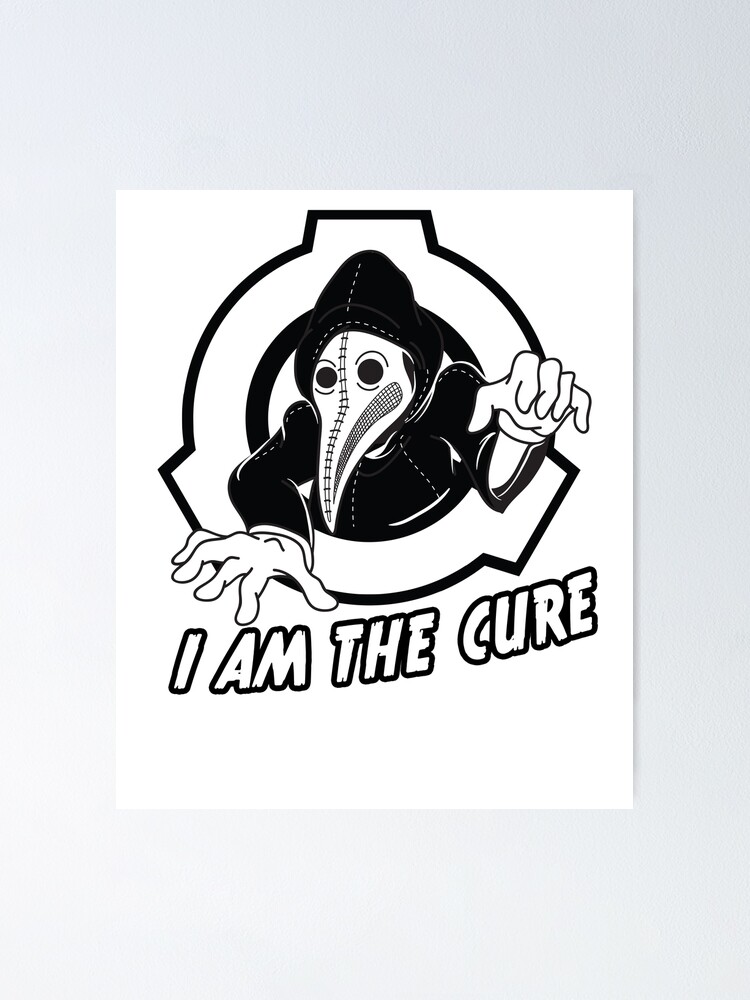 Poster « SCP 049 Fondation SCP Docteur de la Peste I Am The Cure », par ...