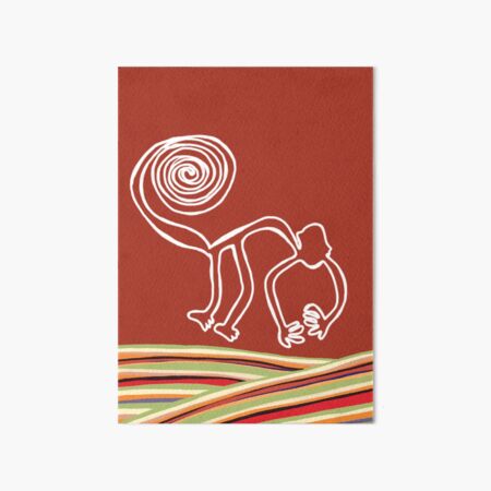 "Nasca line and Vinicunca mountain" Art Board Print by lasummerskill ...