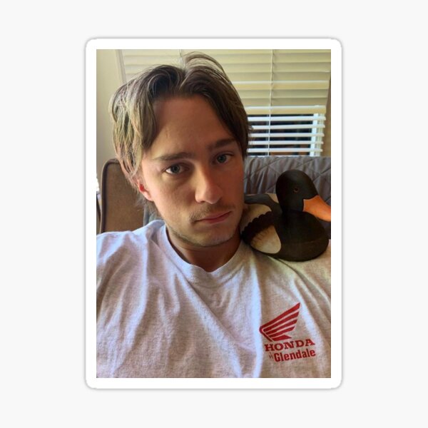 "Drew Starkey and Ducky Merch" Sticker for Sale by Brooktp | Redbubble