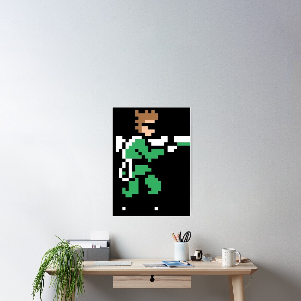 "8-Bit Commando " Poster by CariannaKolmetz | Redbubble
