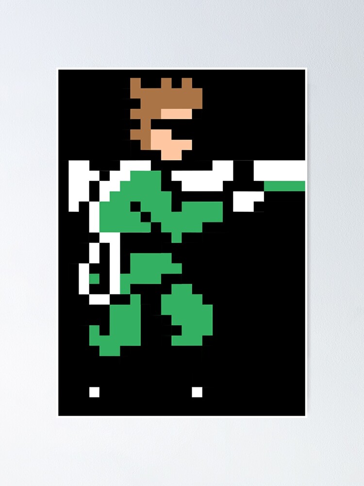 "8-Bit Commando " Poster for Sale by CariannaKolmetz | Redbubble