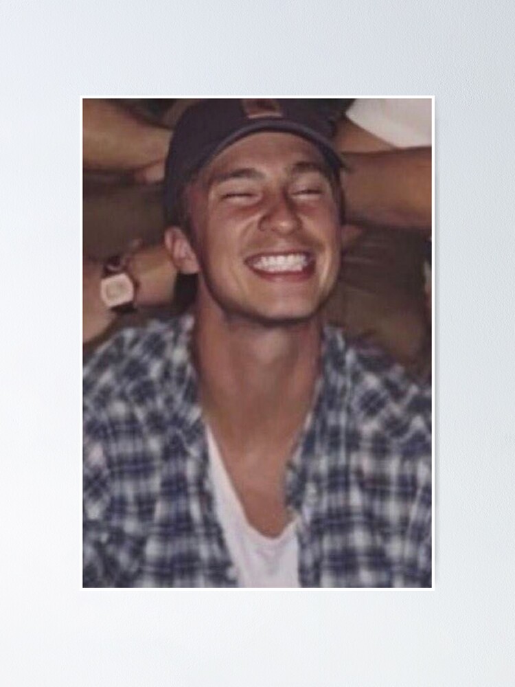 "Drew Starkey Cute Smiley Merch" Poster for Sale by Brooktp | Redbubble