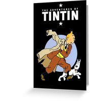 Tintin: Greeting Cards | Redbubble