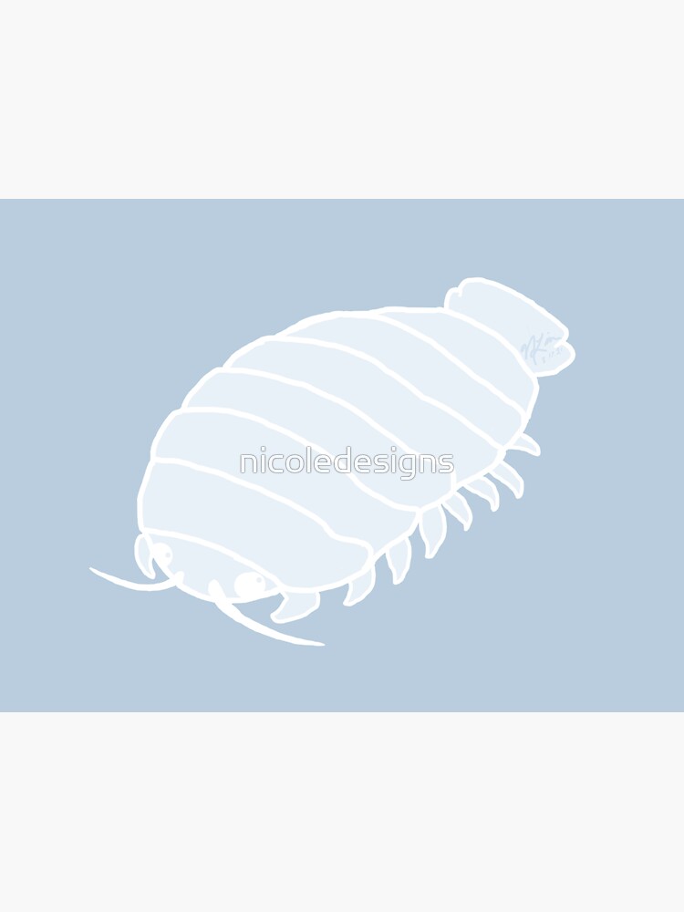 "Roly Poly Isopod Buddy" Sticker for Sale by nicoledesigns | Redbubble