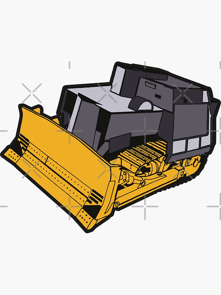 "Killdozer - Marvin Heemeyer" Sticker for Sale by nuclearcube | Redbubble