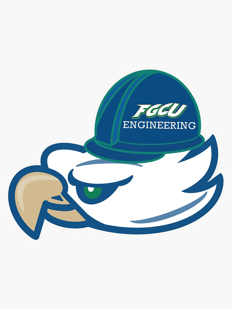 "FGCU Engineering" Sticker for Sale by Mis-matched | Redbubble