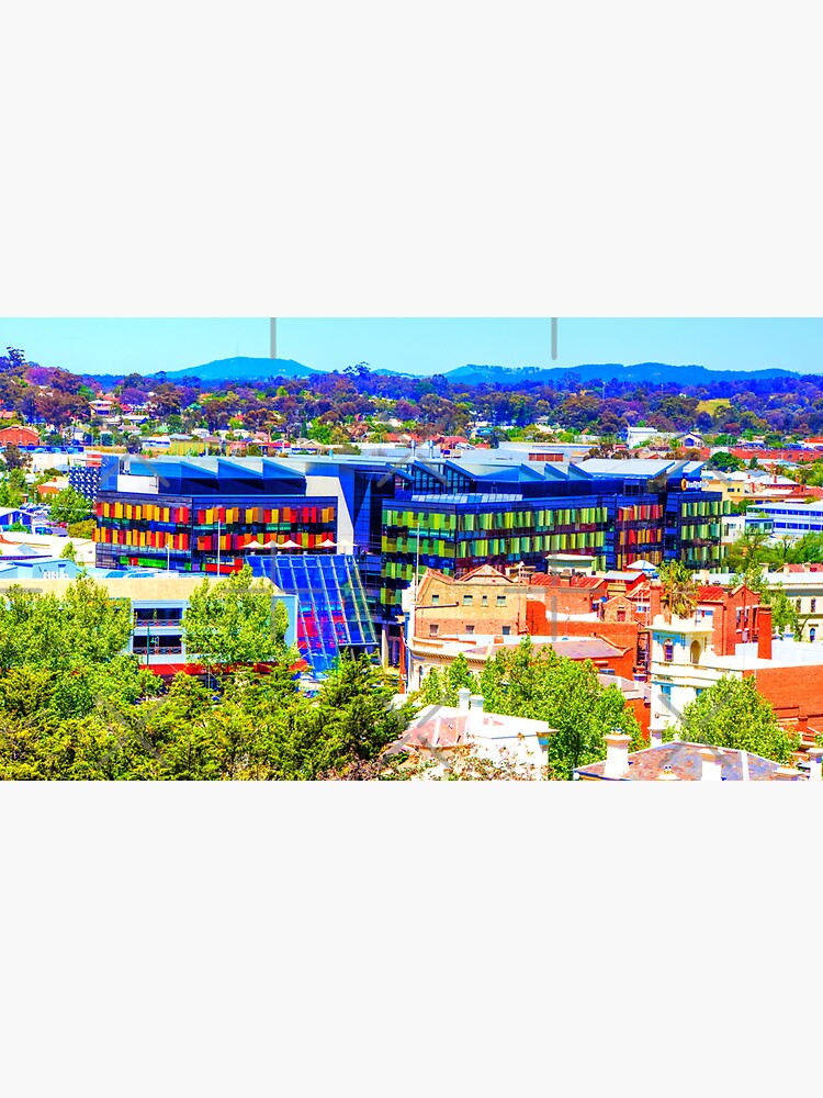 "The New Bendigo Bank Building - Bendigo, Victoria" Sticker for Sale by ...