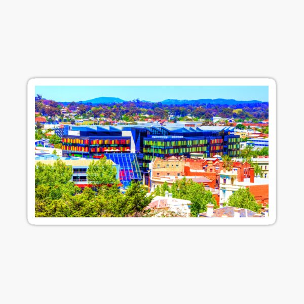 "The New Bendigo Bank Building - Bendigo, Victoria" Sticker for Sale by ...