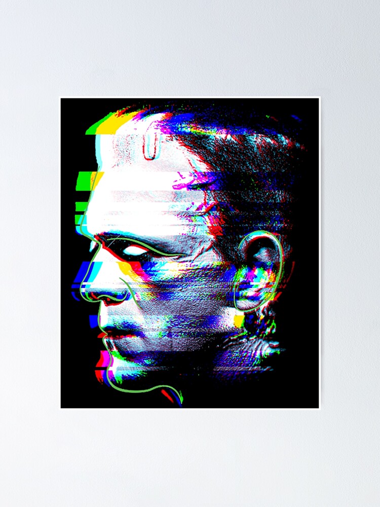 "Frankenstein - Classic Horror Pop Art " Poster for Sale by Jamesboni98 ...