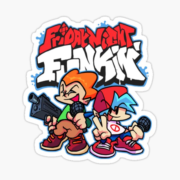 "Friday Night Funkin" Sticker for Sale by JavionQuintin | Redbubble