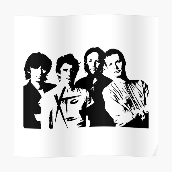 "XTC New Wave" Poster by hepleydrons | Redbubble