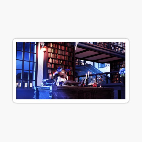 "Genshin impact lisa" Sticker by maynard974b | Redbubble