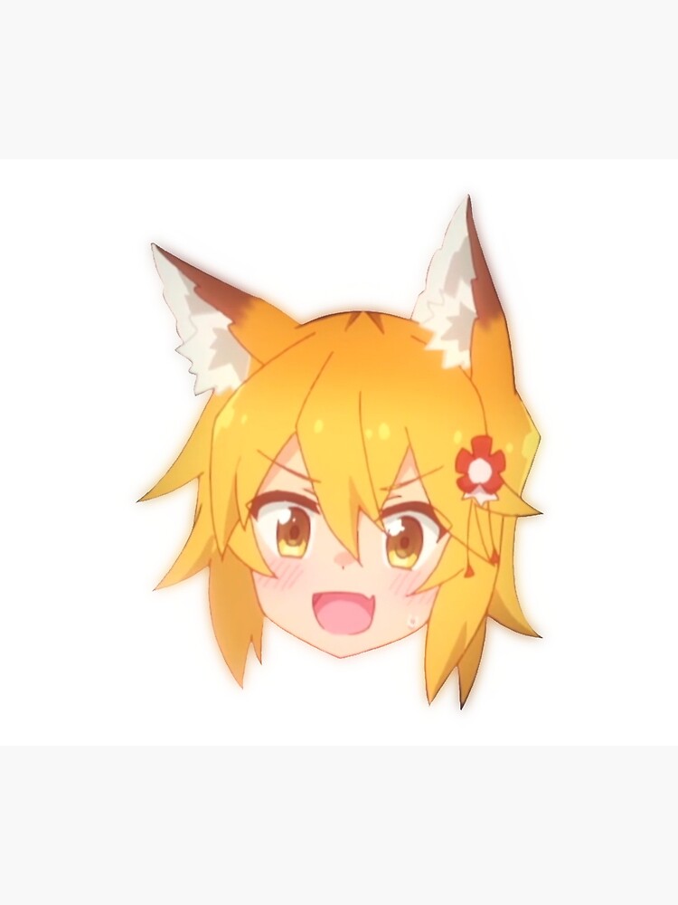 "Senko San Fox Happy Anime" Poster for Sale by kickdesigns | Redbubble
