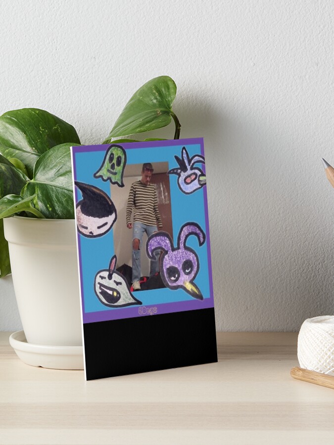 "6 Dogs Album Cover Long Sleeve" Art Board Print for Sale by ...