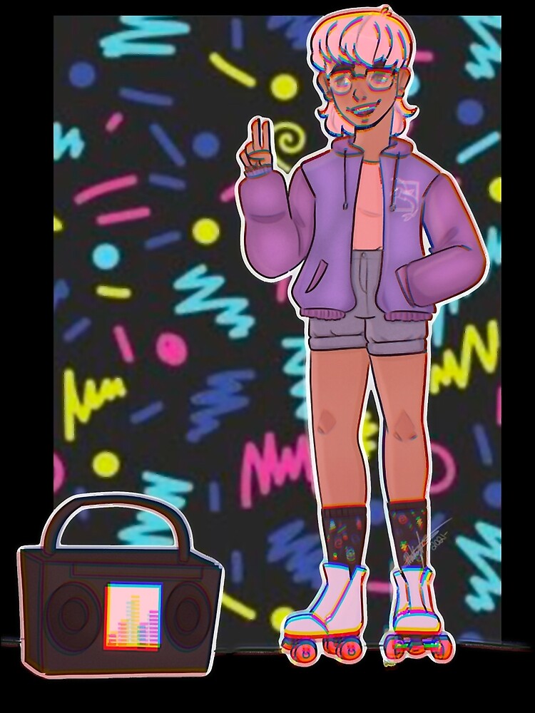 "80’s Arcade Character Classic" Poster by NicoleDavis01 | Redbubble