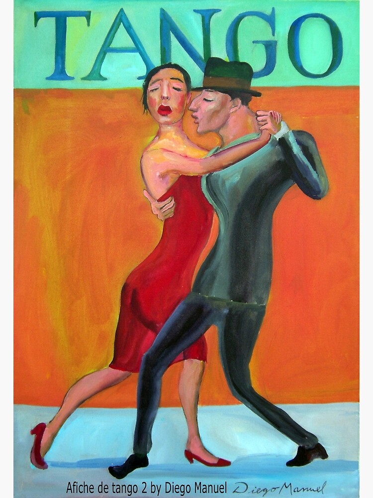 "Tango poster 2" Art Print for Sale by diegomanuel | Redbubble