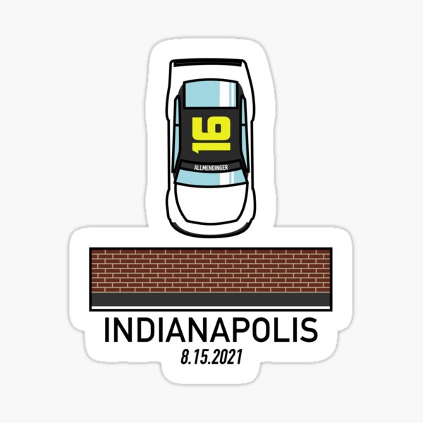 "Dinger Wins Indy EMotorcon" Sticker for Sale by BranningBrand | Redbubble