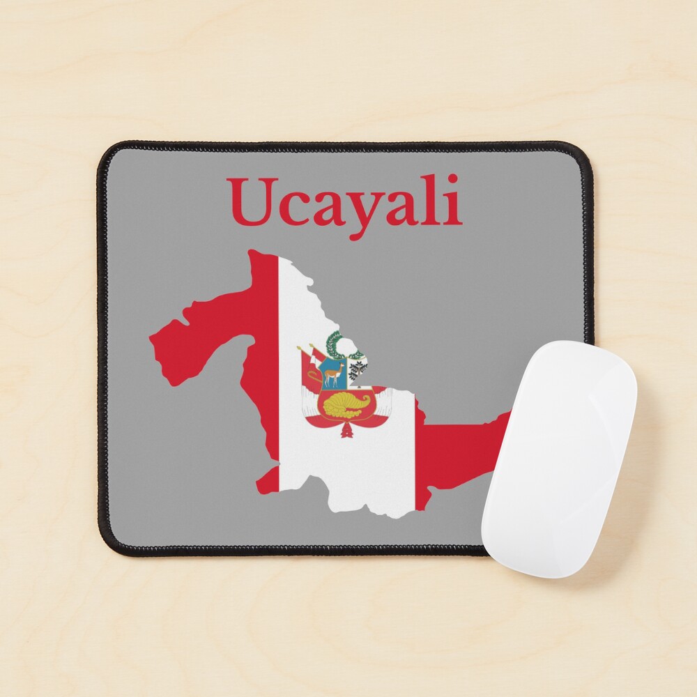 "Ucayali Region Map Design, Peru" Sticker for Sale by Marwa Sharafeldin ...